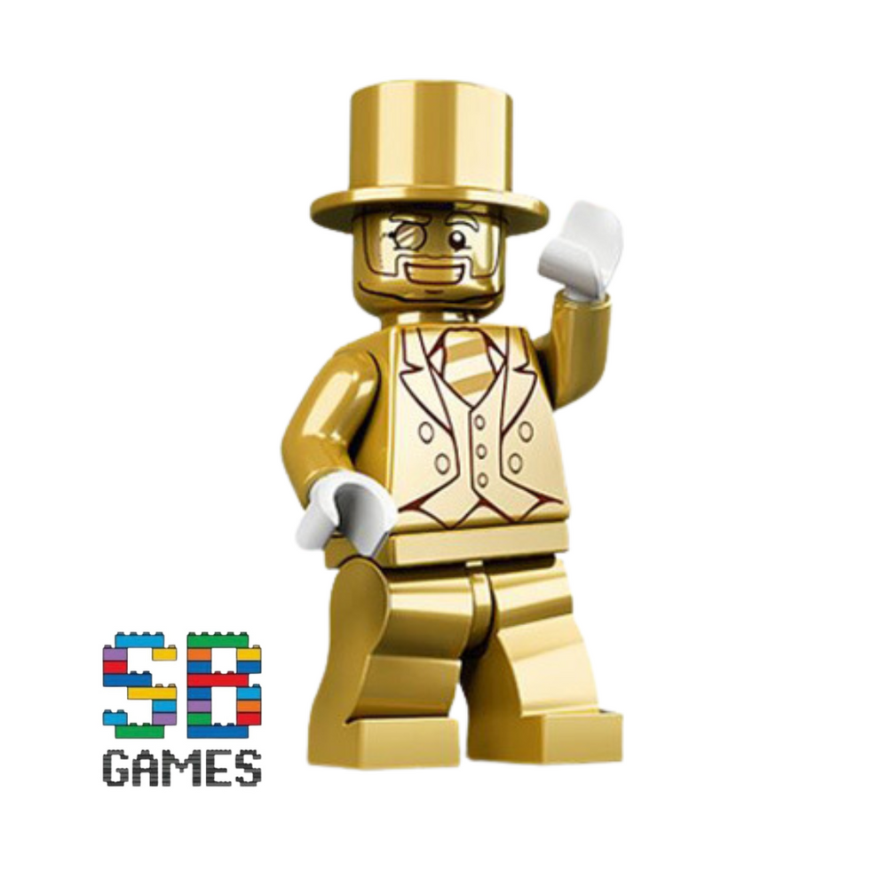 LEGO Mr Gold Minifigure Series 10 (SUPER RARE) No. 2005 – Minifig Me